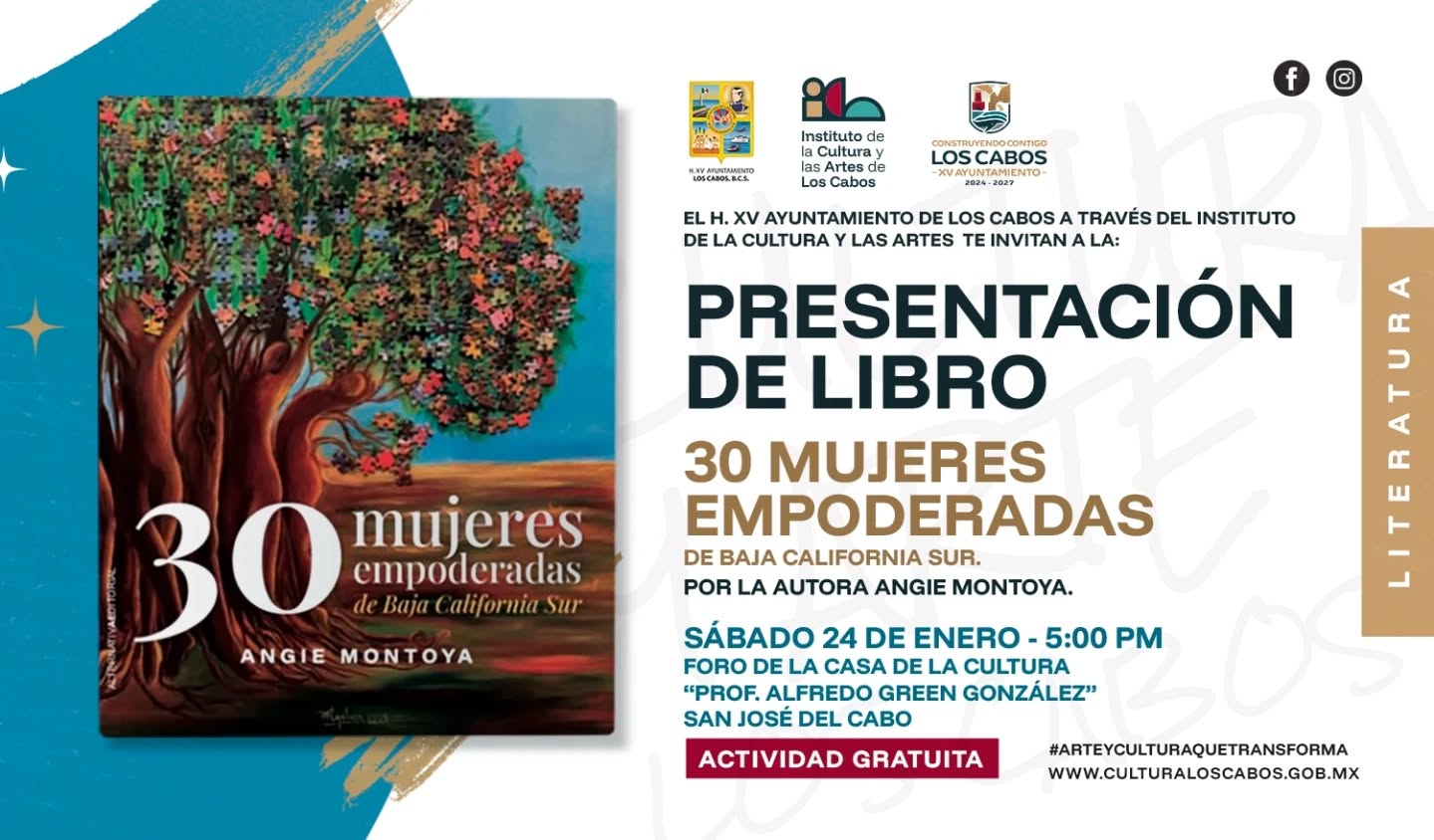 Presentación del libro “30 mujeres empoderadas de Baja California Sur ...